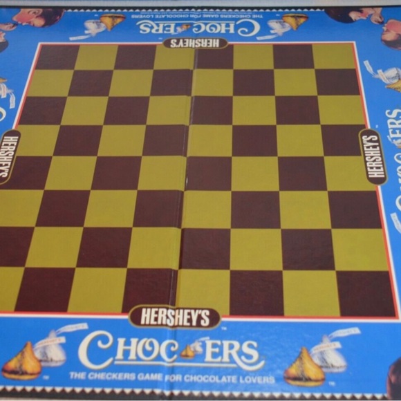 Hershey’s | Games | Hersheys Chocolates Checkers Game For Chocolate ...
